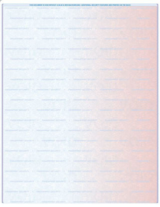 FTI Forms. Blank Security Paper