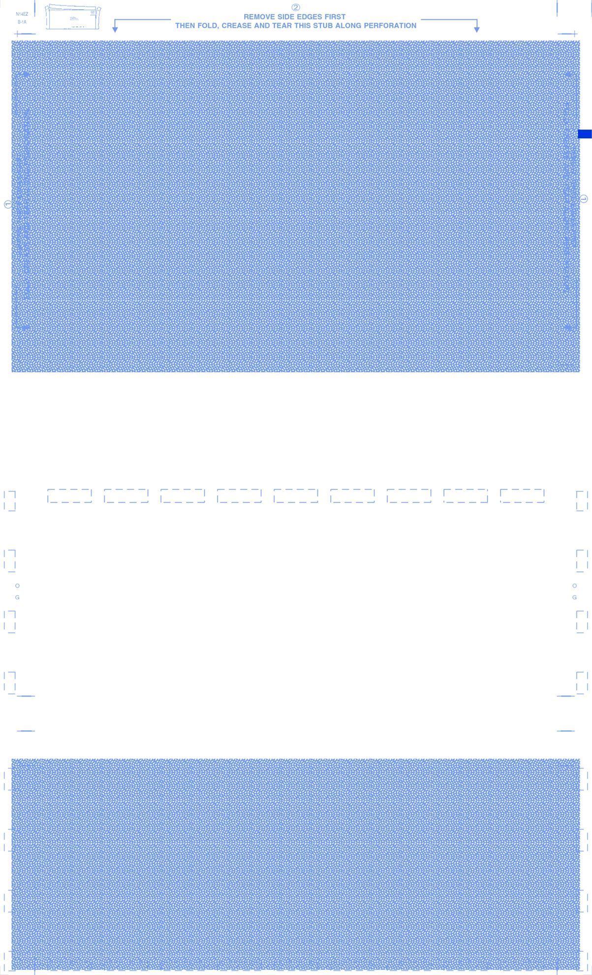 FTI Forms. 154EZM-Blank w/blockout