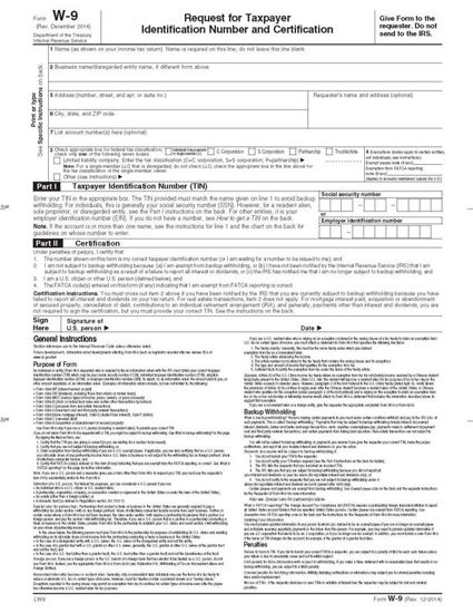 FTI Forms. LW9