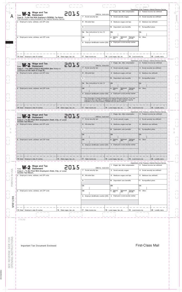 FTI Forms. MW1286